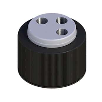 Cole-Parmer VapLock™ Solvent Delivery Cap with 304 SS Port Thread ...