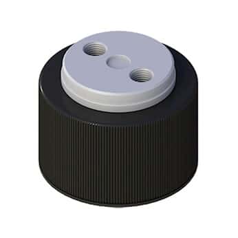 Cole-Parmer VapLock™ Solvent Delivery Cap with Viton Air Inlet Valve ...