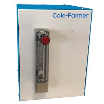 Cole-Parmer Manual flow meter box 1 gas for tube furnaces; 1/Ea from ...
