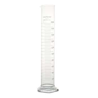 Cole-Parmer Graduated Cylinder, Class B, To Contain, single metric ...