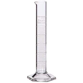 Cole-Parmer Graduated Cylinder, Glass, Hexagonal Base, 25 mL; 1/PK from ...