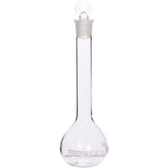 Cole-Parmer Class A Volumetric Flask with Glass Stopper, 50 mL; 2/PK ...