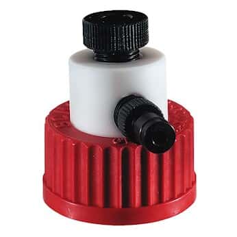 Vacuum Inlet Adapter, 45 mm Thread, Accommodates 8.5 to 10.5 mm from ...