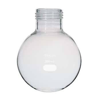 Flask, Single Neck with Threaded Top and Round Bottom, 250 mL, 32 mm ...