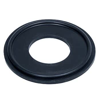 Cole-Parmer Sanitary Gasket, Black EPDM, 1"; 10/Pk from Cole-Parmer