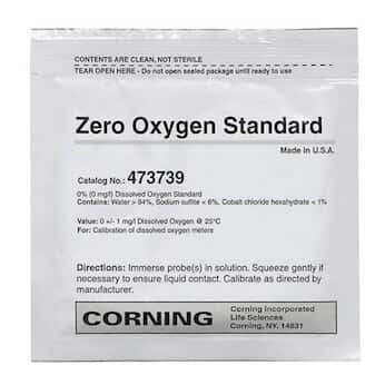 Zero Oxygen Sachets for Oakton Dissolved Oxygen Meter; 10/PK from Cole ...