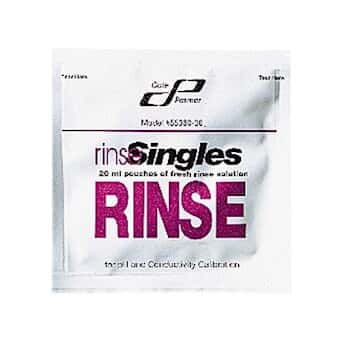 Cole-Parmer Probe Rinse Solution pouches. from Cole-Parmer