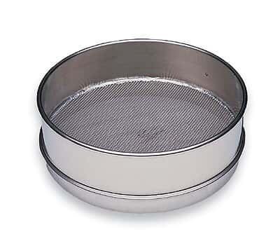 Cole-Parmer Sieve; No 40, Half-Height, 12", SS/SS, NIST-Traceable ...