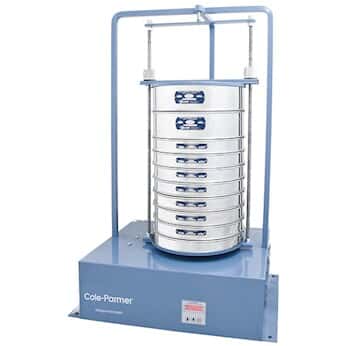 Cole-Parmer SSH-200-SS-14D Orbital Sieve Shaker with Digital Timer, 8 ...