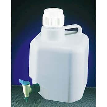 Cole-Parmer Economical Heavy Duty Carboy with Spigot, 10 L from Cole-Parmer