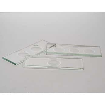 Cole-Parmer Concavity Microscope Slides, Glass, 3 mm Thick, 3 ...