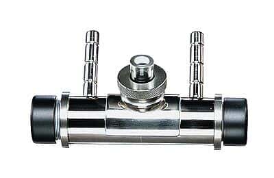 Jacketed polarimeter sample tube, 100-mm from Cole-Parmer