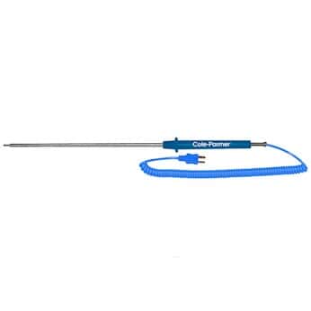 Cole-Parmer Type-T Gen-Purpose Heavy-Duty Probe Mini-Connector, 24" L ...