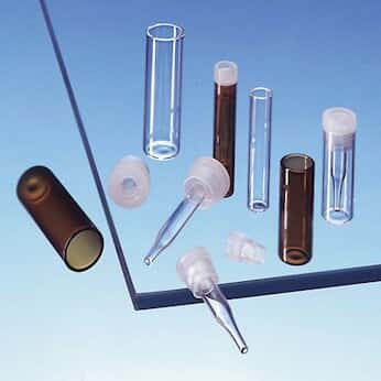 Cole-Parmer Shell Vial, 12 mm, Glass, Flat Bottom, 2 mL; 1000/pk from ...