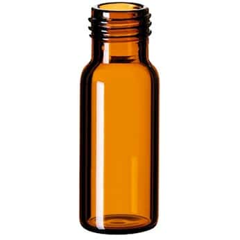 Cole-Parmer Vial, 2 mL, Amber Glass, 9 mm Short Thread; 1000/pk from ...