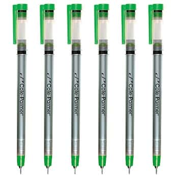 Cole-Parmer Scientific Technical Pens, 0.4 mm Green; 6/Pk from Cole-Parmer