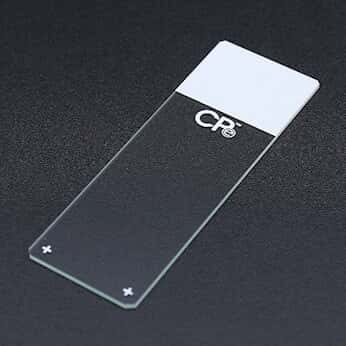 Cole-Parmer Essentials Microscope Slides, Silane Coated, White-Frosted ...