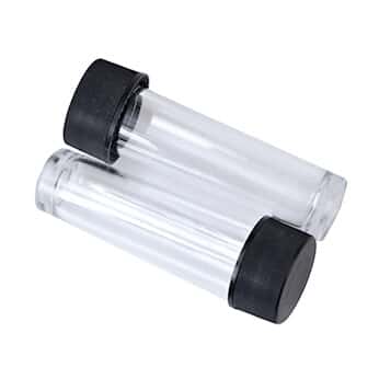 Cole-Parmer SamplePrep 2241-PC Vial with Screw Cap, Polycarbonate Vial ...