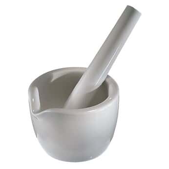 CoorsTek 66325 Porcelain Mortar, 750 mL; 4/CS from Cole-Parmer