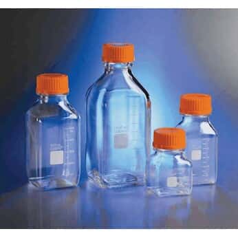Corning 431430 Square Media Bottle,125 mL, PC, 24/cs from Cole-Parmer