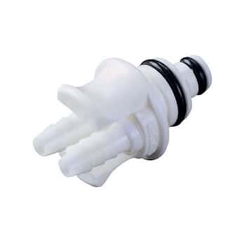 CPC (Colder) Twin Tube™ PTC Quick-Disconnect Fittings, Hose Barb Insert ...