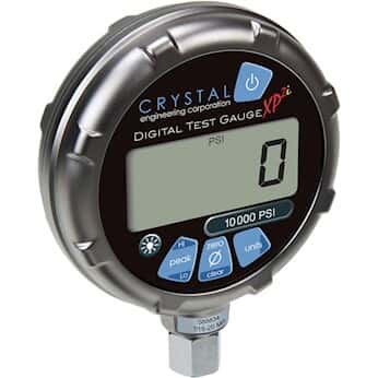 Crystal 300PSIXP2I-DL Digital Pressure Gauge with Data Logger, 300 psi ...