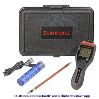 Delmhorst PX-30 Paper Moisture Meter with 324CAS-0112 Case, H-4 Handle ...