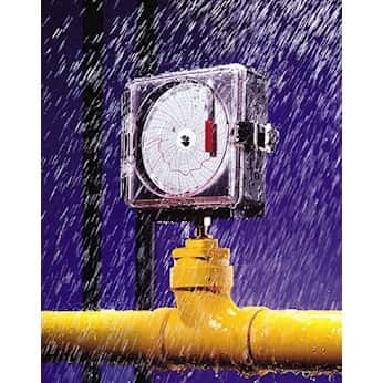 Dickson PW459 Weather Resistant Pressure Recorder, 24 hour, 0-500 psi ...