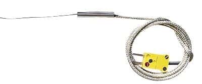 Digi-Sense Type T High-Temperature Thermocouple Probes; 12" L from Cole ...