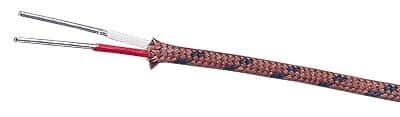 Digi-Sense Thermocouple Wire Type K 20-Gauge, Glass Braid Insulation ...