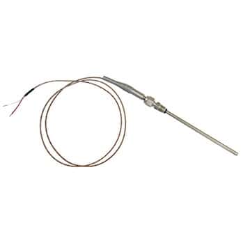 Digi-Sense Temperature Probe, Type J, 10" L, 1/8" Dia, Fiberglass ...