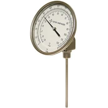 Digi-Sense Sil-Filled Adjustable Angle Bimetal Thermometer 5" Dial 12 ...