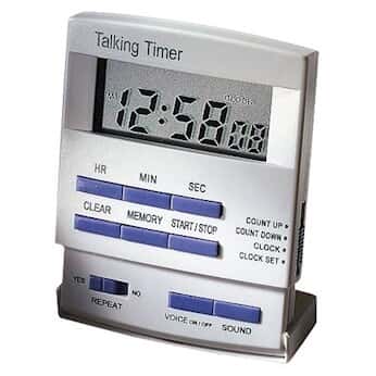 Digi-Sense Talking 1-Channel Digital Clock/Timer from Cole-Parmer ...