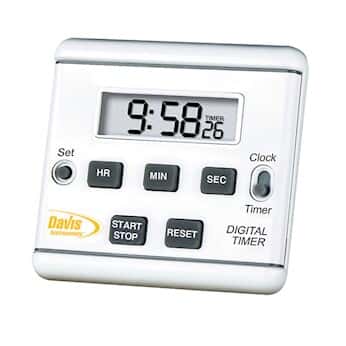 Digi-Sense Traceable Alarm clock/timer with Calibration from Cole-Parmer