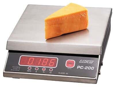 Doran Scale RuggedPortion Control Scale, 2200g/5 Lb, 230 V from Cole-Parmer