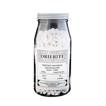 Drierite 11001 Nonindicating Desiccant, 4 Mesh; 1 lb Jar, 12/CS from ...