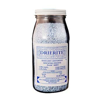 Drierite 24001 Indicating Desiccant, 10-20 Mesh; 1 lb Jar, 12/CS from ...