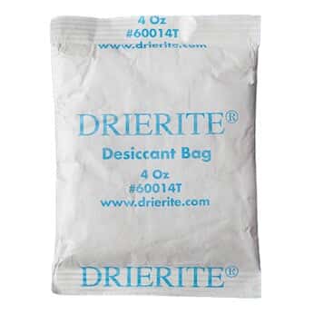 Drierite 60014T Desiccant Tyvek Bags, White; 4 oz/Bag; 750/PK from Cole ...