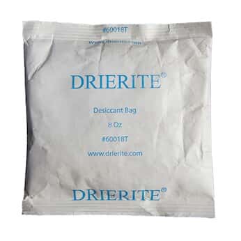 Drierite 60018T Desiccant Tyvek Bags, White; 8 oz/Bag; 100/PK from Cole ...