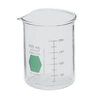 DWK Life Sciences (Kimble) 14000G-250 green-coded Griffin beakers; 250 ...