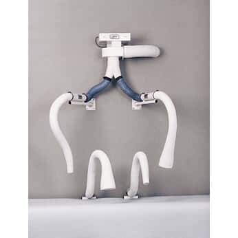 PP extractor arm, 2-1/2" dia with bracket from Cole-Parmer