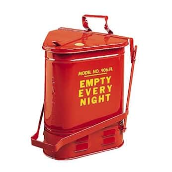 Eagle 921-FL Combustible Waste Container, Terneplate Steel, 21 Gallon ...