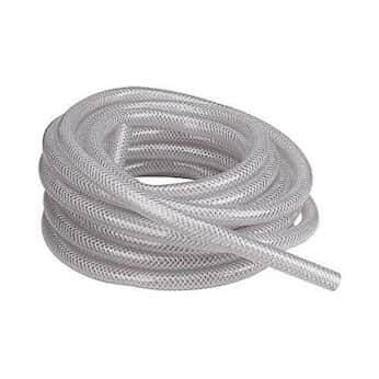 Eldon James Reinforced TPE Tubing, Clear, 1/2" ID x 3/4" OD; 25 Ft from Cole-Parmer