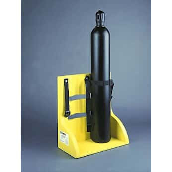 Enpac 7212-YE Cylinder stand for 2 cylinders from Cole-Parmer