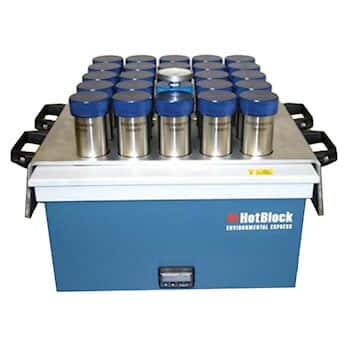 Environmental Express HotBlock Soil-Cell Aluminum Rack Set, 25-Well; 2 ...