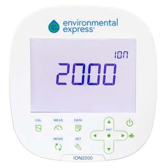 Environmental Express Ion 2000 Benchtop Meter with Electrode Stand from ...