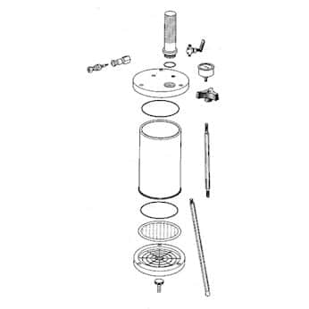 Product: Environmental Express MaxFil Pressure Filtration Device; 2.2 L ...