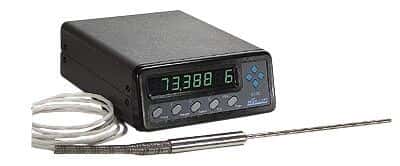 Ertco 5615-6-I High-Precision Platinum RTD Thermometer System with 6 ...