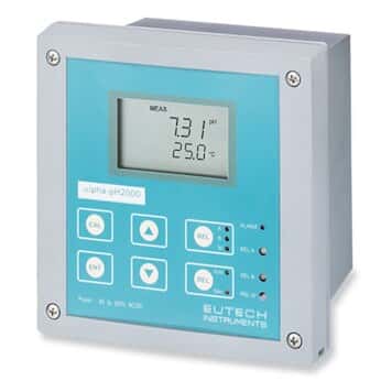 Eutech Instruments ECPHCTP2000W pH 2000 1/2-DIN Wall- Mount pH/ORP ...