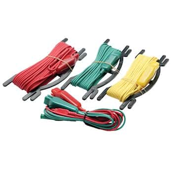 Extech 382254 Test Lead Set, 5 Leads per Pack from Cole-Parmer